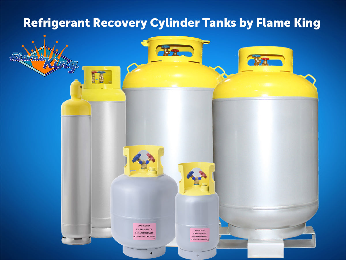 Refrigerant Tanks for Sale - Flame King