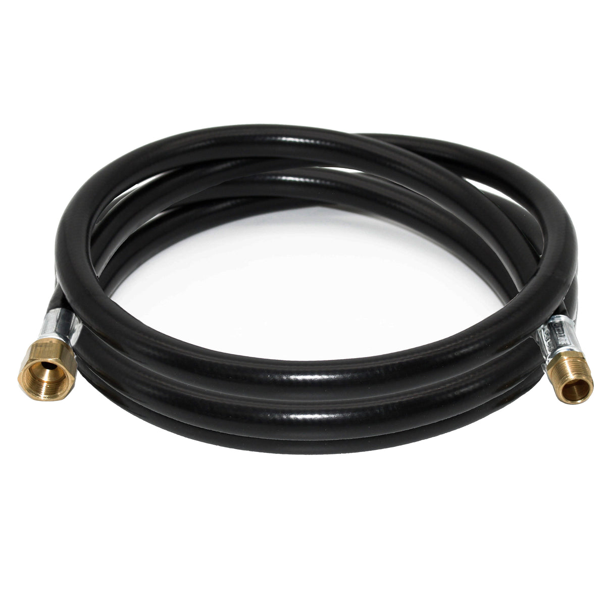 Thermo Plastic Hose Assembly for LP and Natural Gas, 96 Inch, 3/8 Inch ...