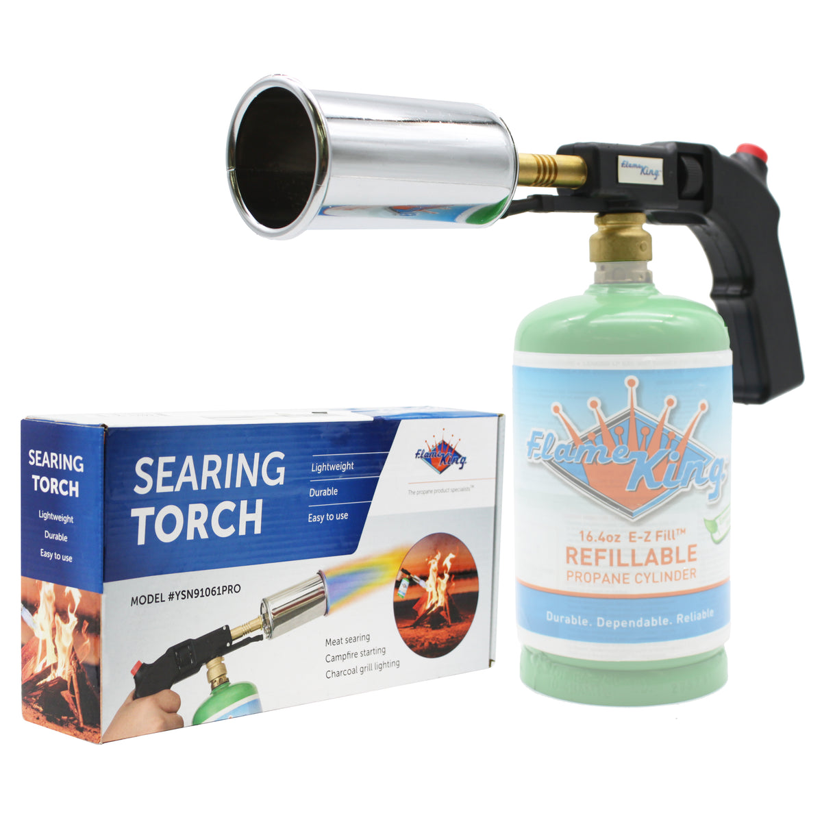 High Intensity Propane Cooking Searing Torch with Electric Start ...
