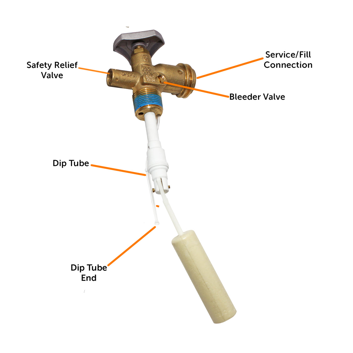 Flame King 30 pound Overfill Protection Valve