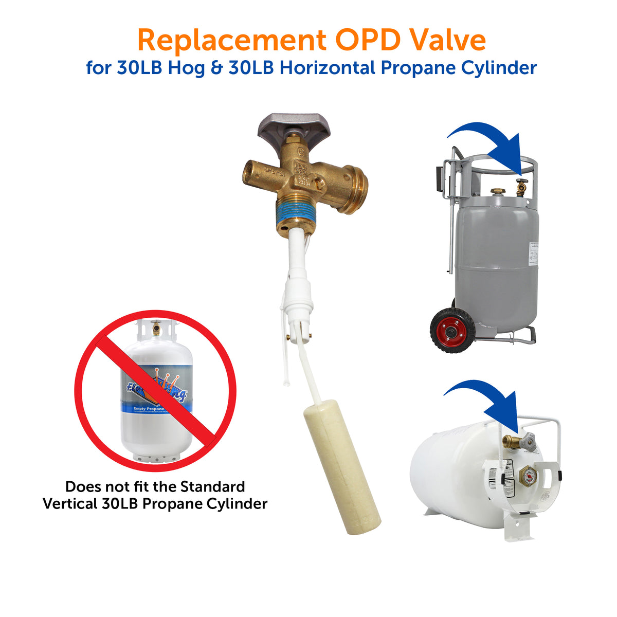 Flame King 30 pound Overfill Protection Valve