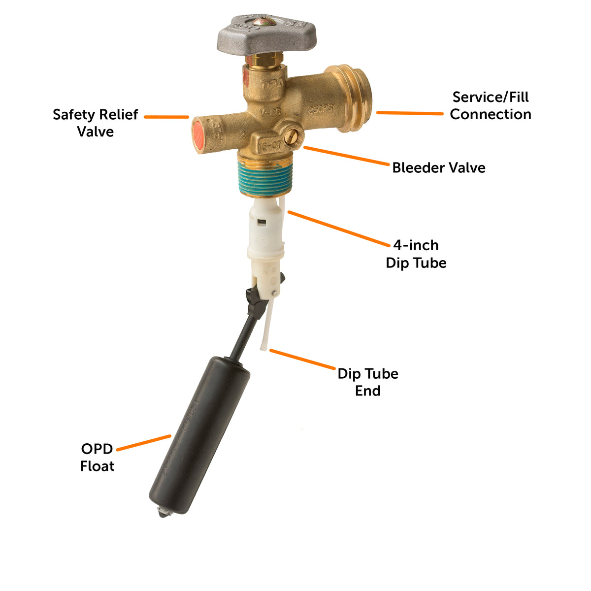 20lb OPD Valve - Flame King
