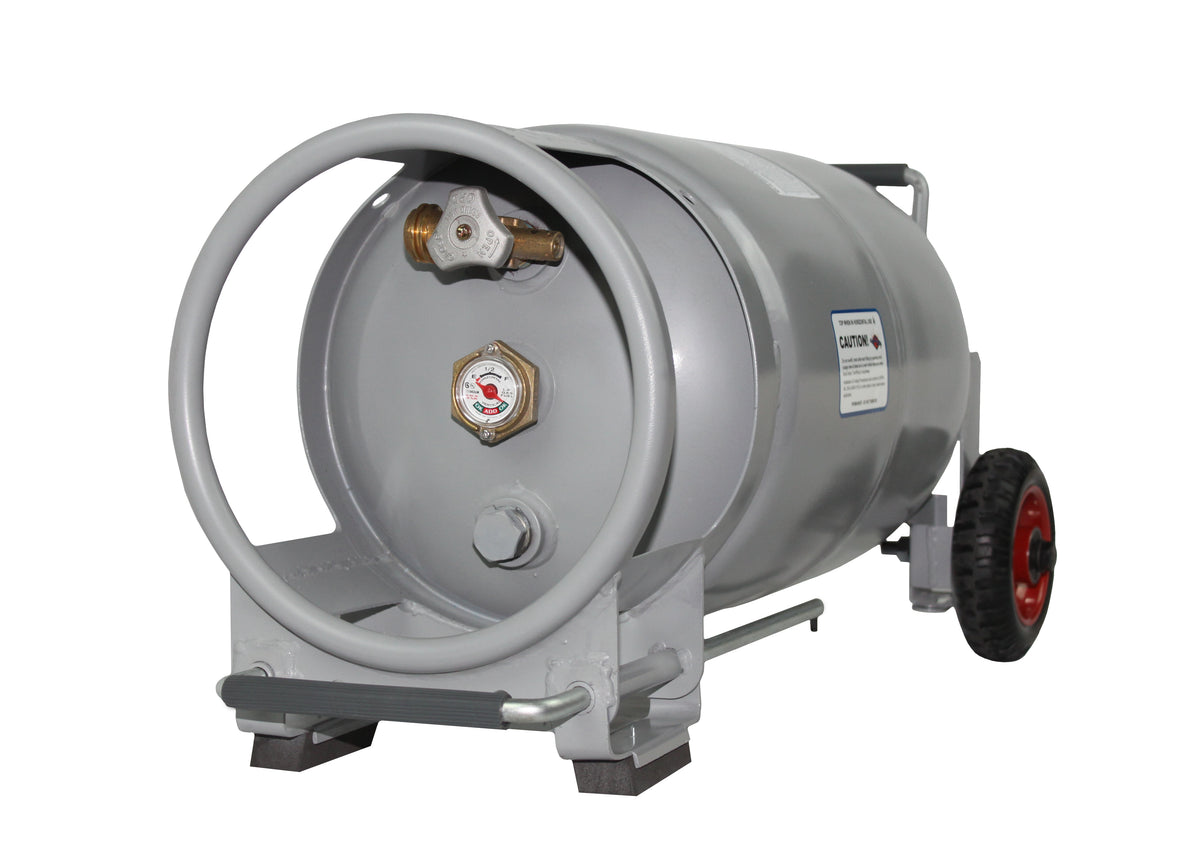 Flame King 30LB Horizontal & Vertical Propane Tank Wheels OPD Gauge