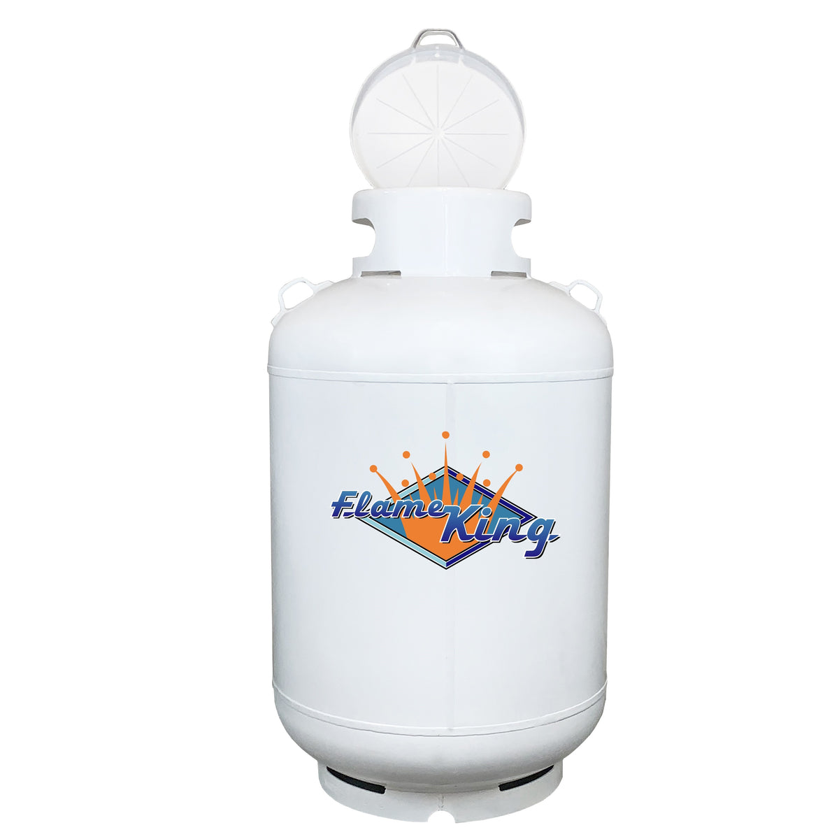 420lb 120 gallon DOT Propane Tank Cylinder with Float Gauge - Flame King