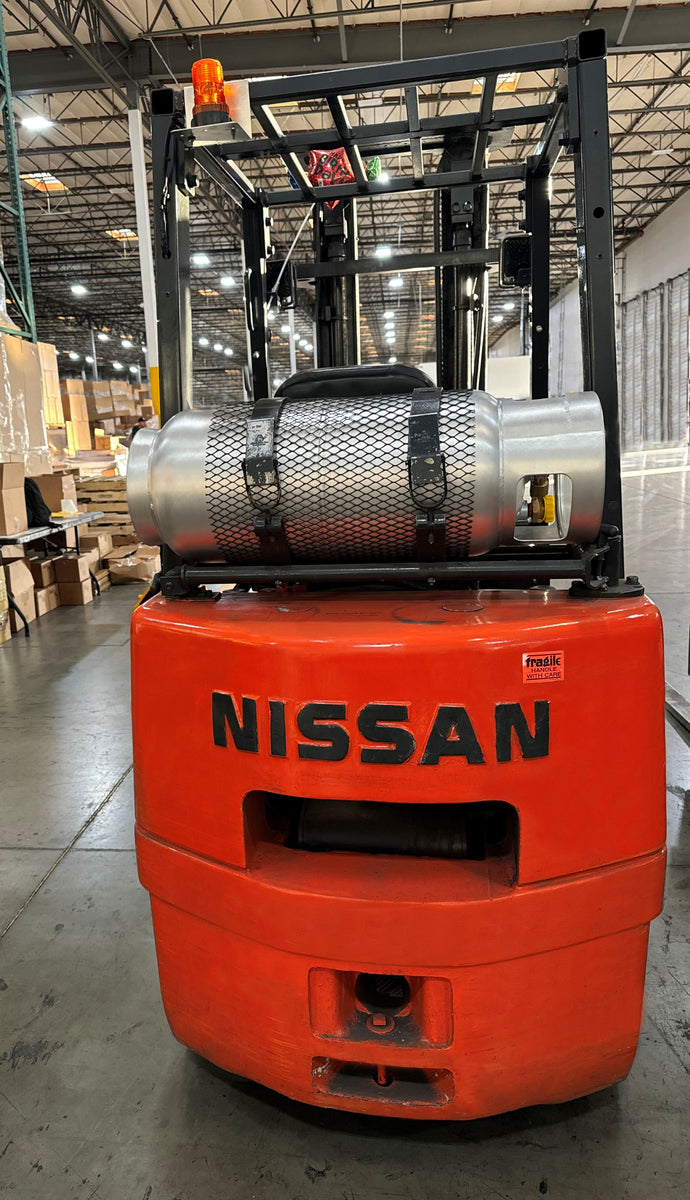 43.5lb Aluminum Forklift Propane Tank Cylinder with Gauge - Flame King