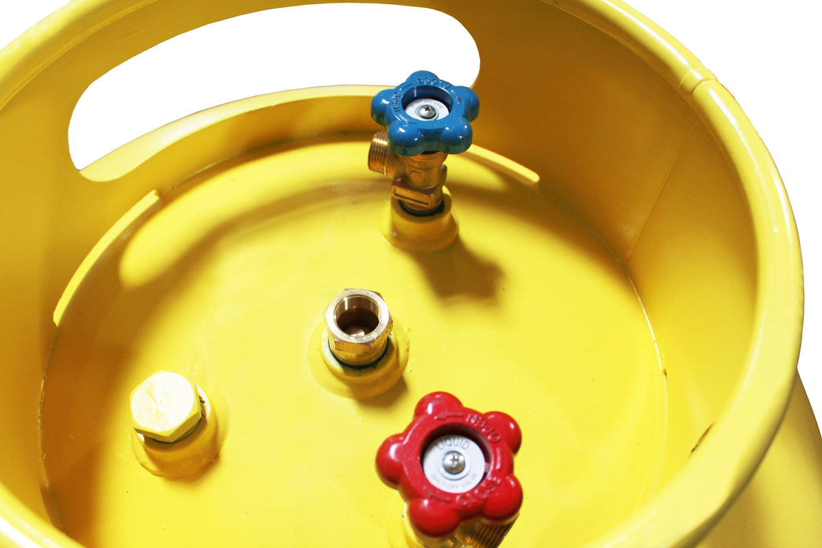 Flame King 1000LB Capacity Refrigerant Tank Cylinder 260 PSI