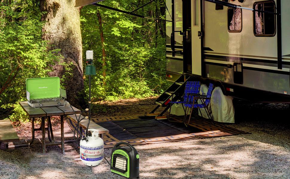 3 Outlets Adapter 20 to 1LB Propane Tank Distribution Post Pole Tree ...