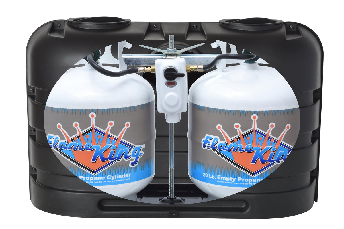 Bundle 20lb Mounting Parts + 2 Stage Auto Propane Gas Regulator + Two ...