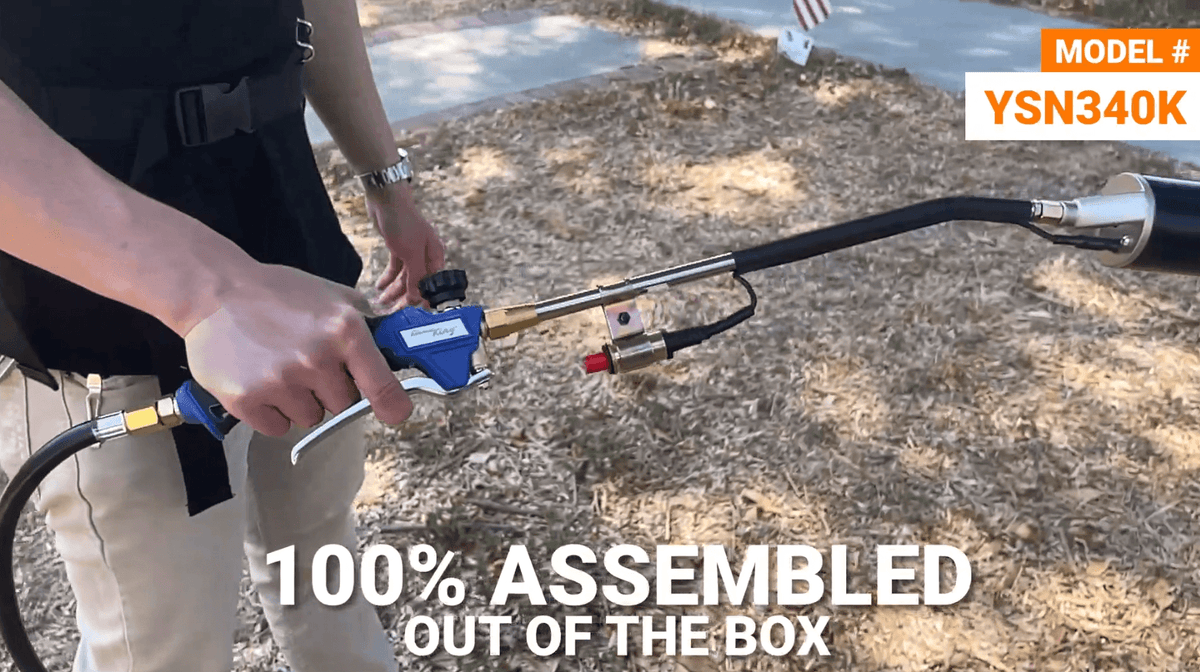 Bundle 5lb Propane Tank + 340,000 BTU Weed Burner Torch + Propane ...