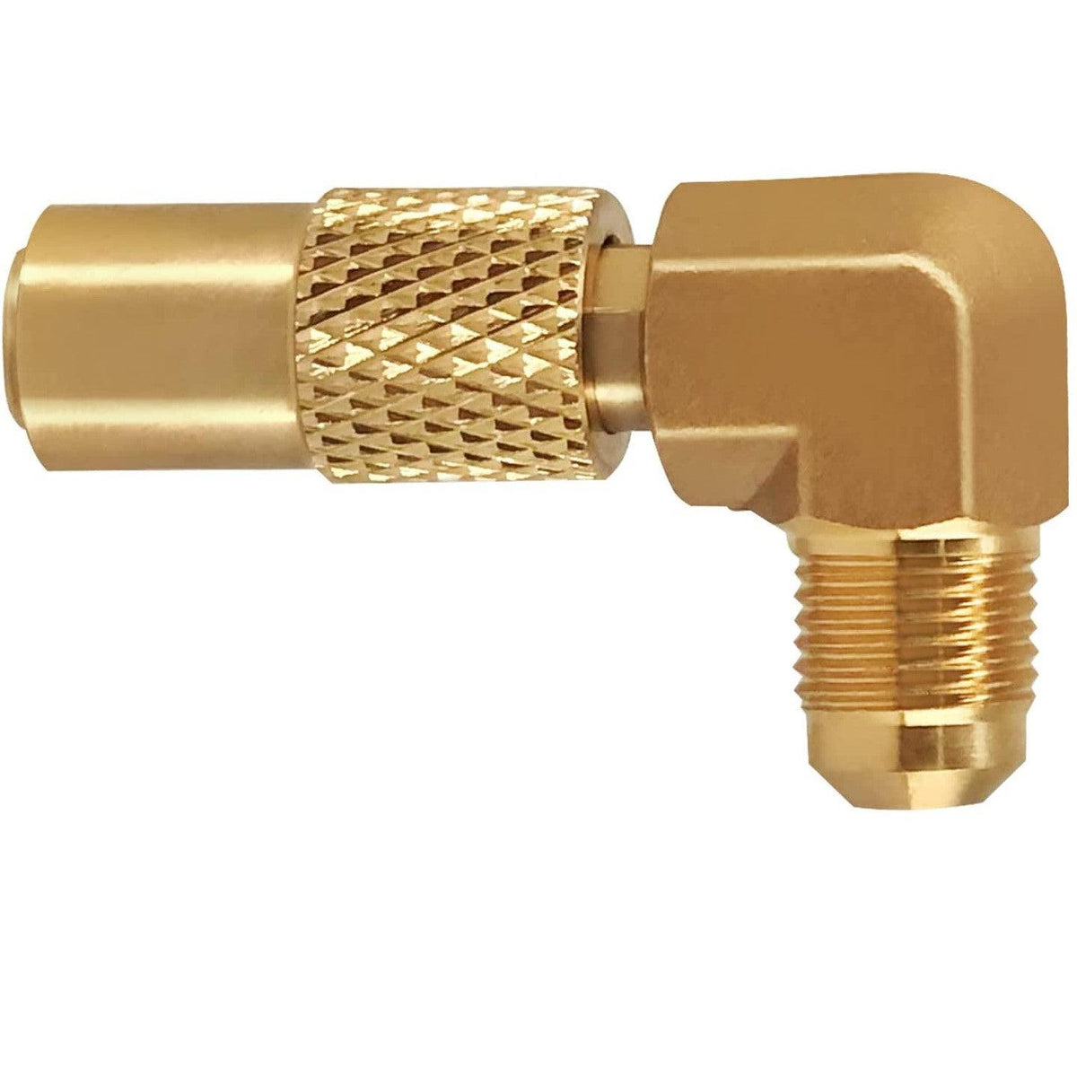 Elbow Adapter with 3/8" Male Flare for 17" or 22" Griddle - Flame King