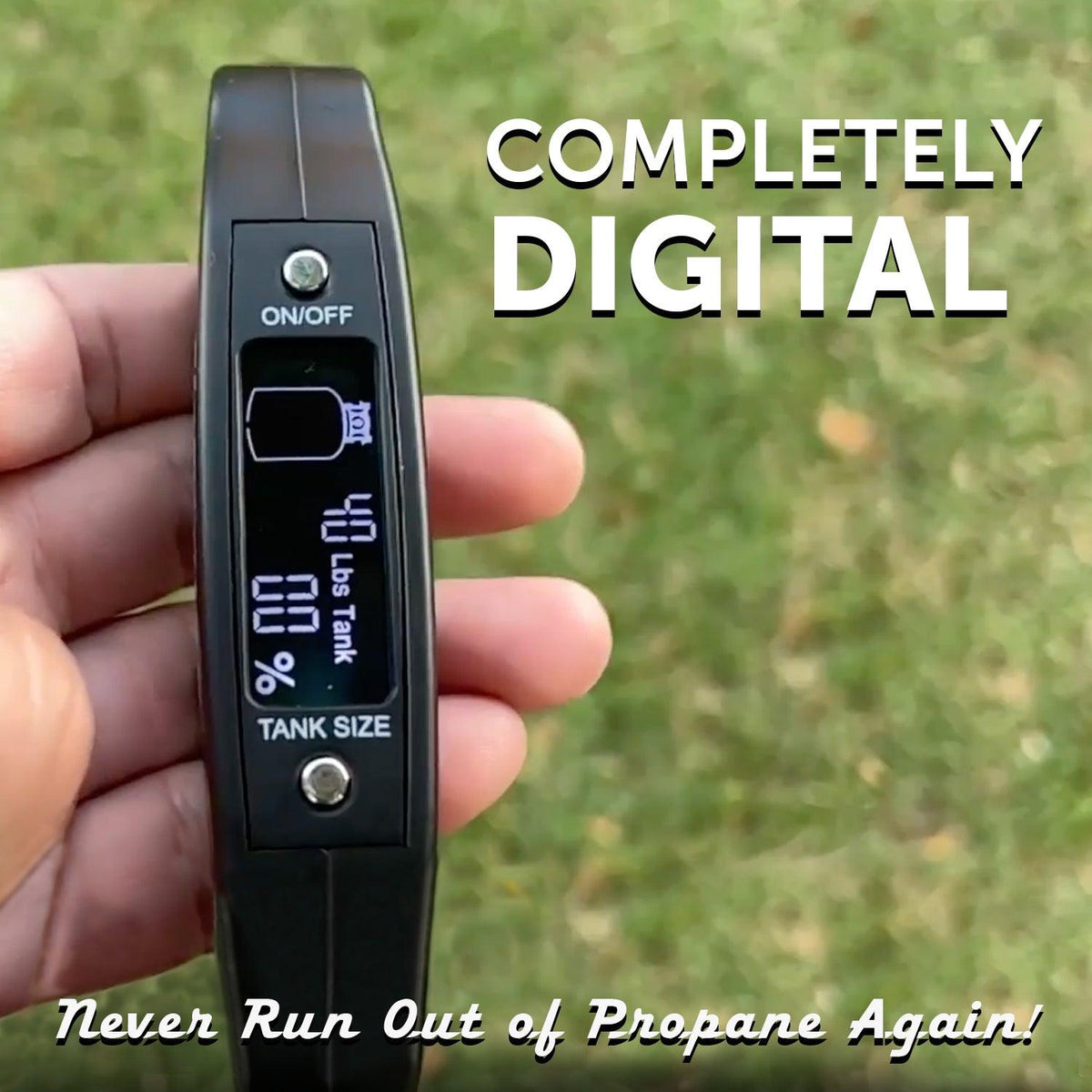 Electronic Gauge Scale Propane Tanks with Digital Indicator - Flame King