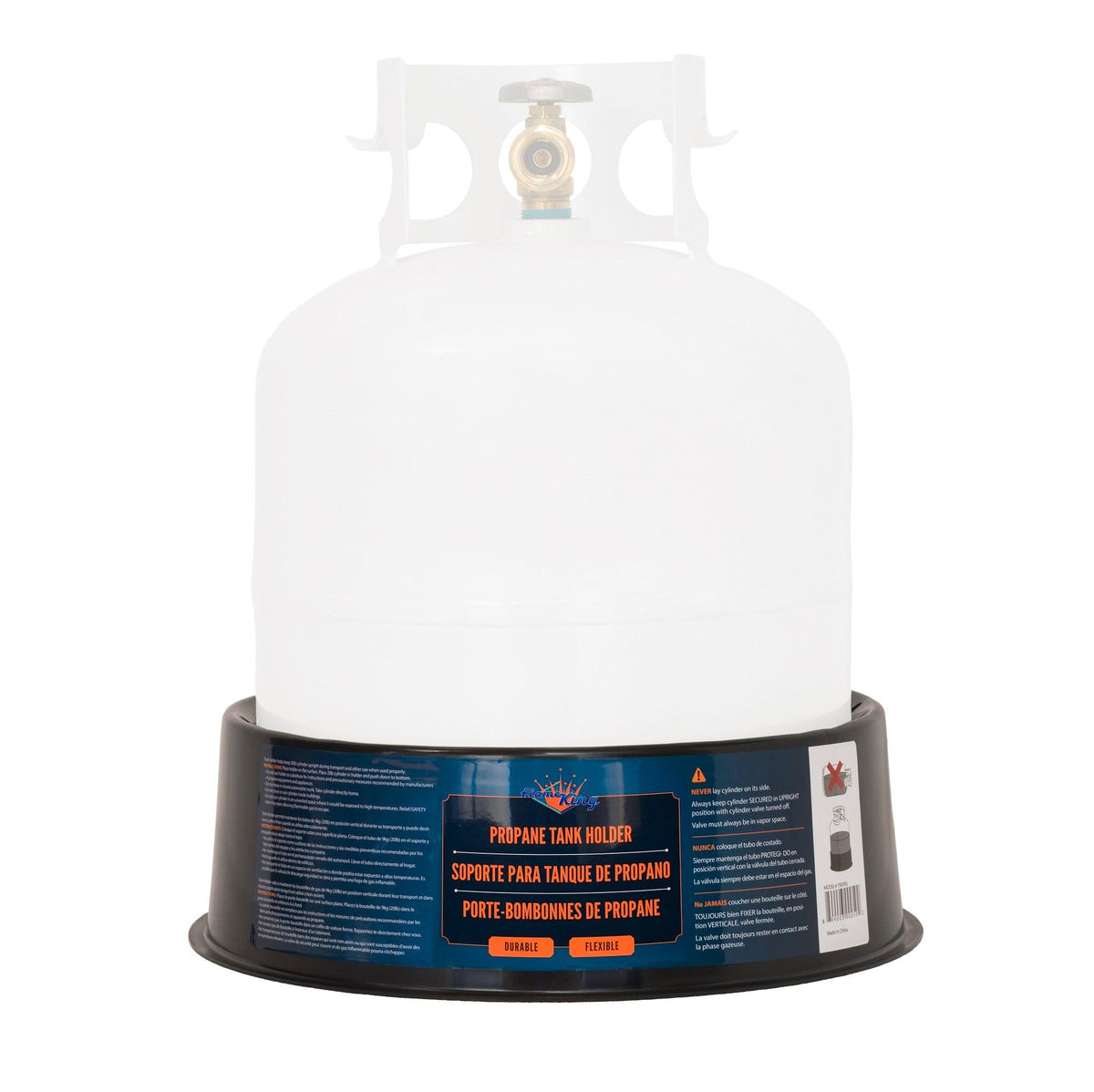 Propane Cylinder Base Stabilizer - Flame King