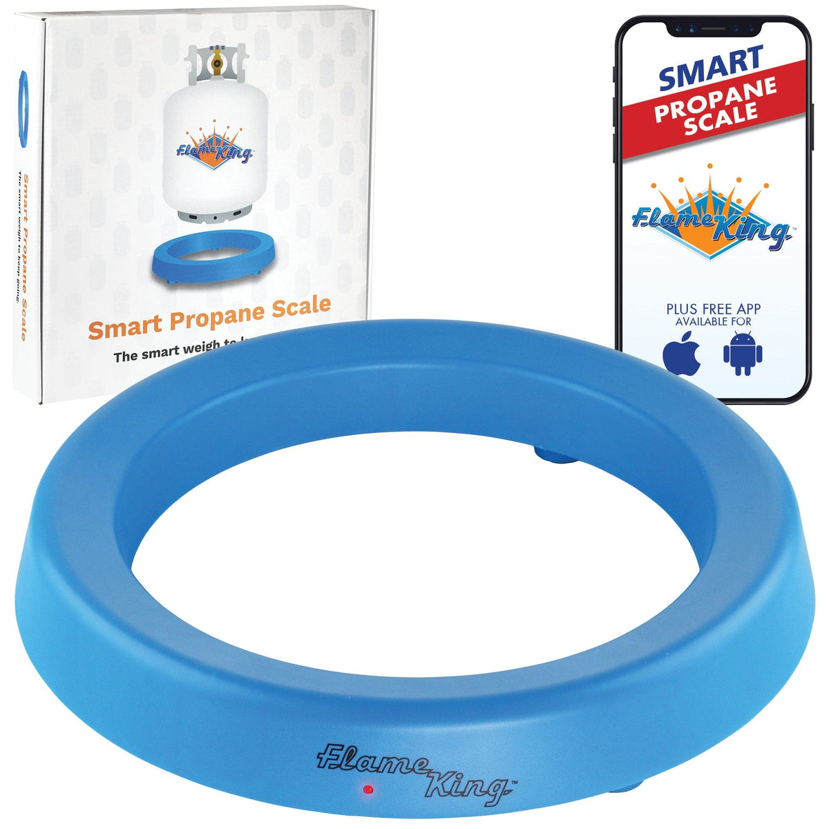 Smart Wireless Propane Tank Scale - Flame King