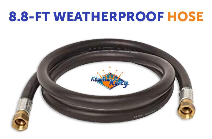 Thermo Rubber RV Slide Out Hose Assembly, 106 Inch, 3/8 Inch ID, Female ...