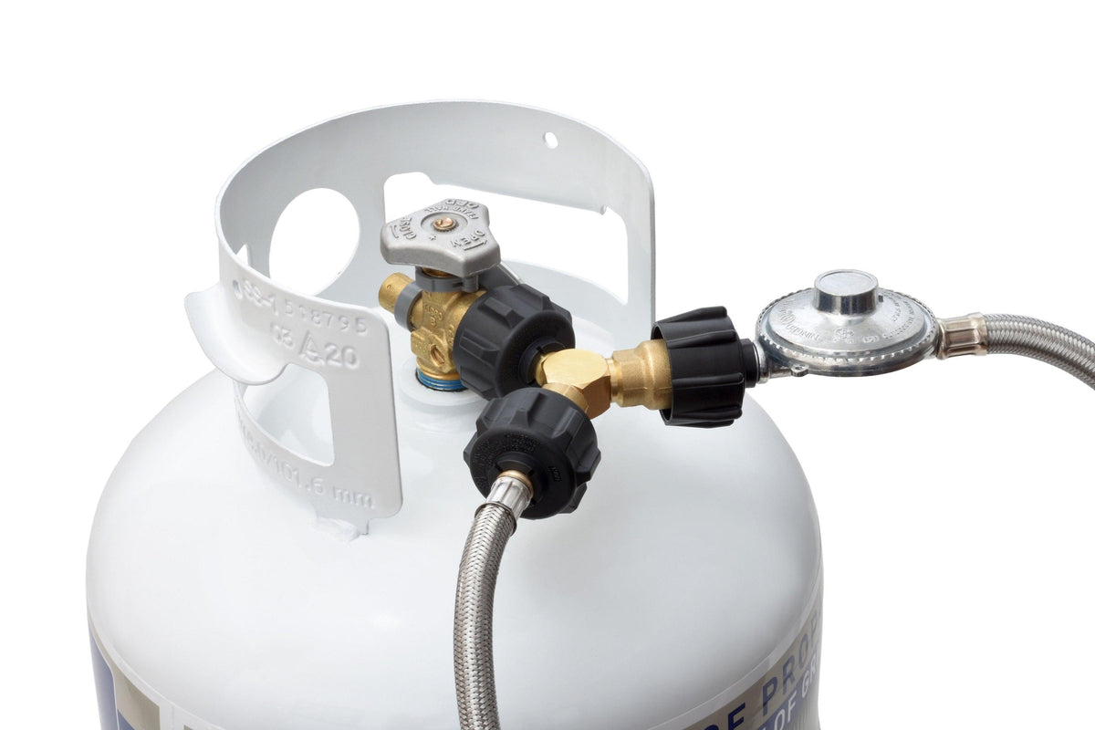 Propane Y-Splitter Valve - Flame King